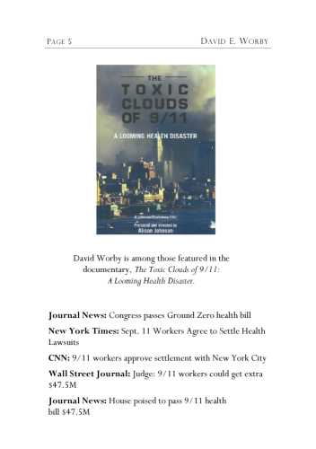 David Worby 9/11 News | 9/11 Attorney for 9/11 Workers