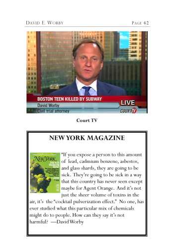 David Worby 9/11 News | 9/11 Attorney for 9/11 Workers